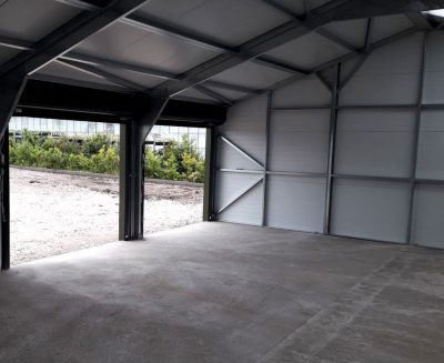 Steel Classic Car Storage - Hanson Steel Buildings