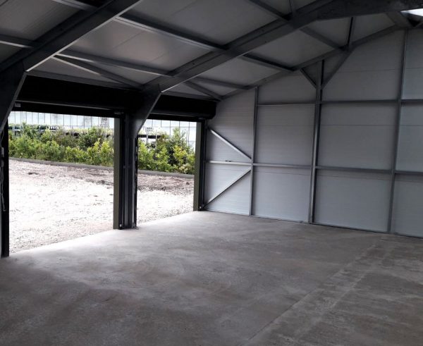 Steel Classic Car Storage - Hanson Steel Buildings