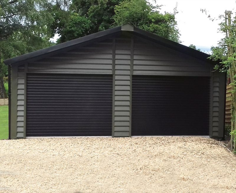 Steel Classic Car Storage - Hanson Steel Buildings