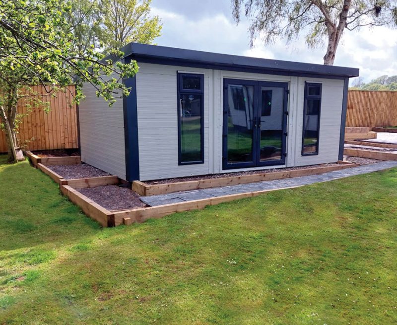 Hanson Steel Buildings - Leading Range of Insulated Steel Garden Rooms