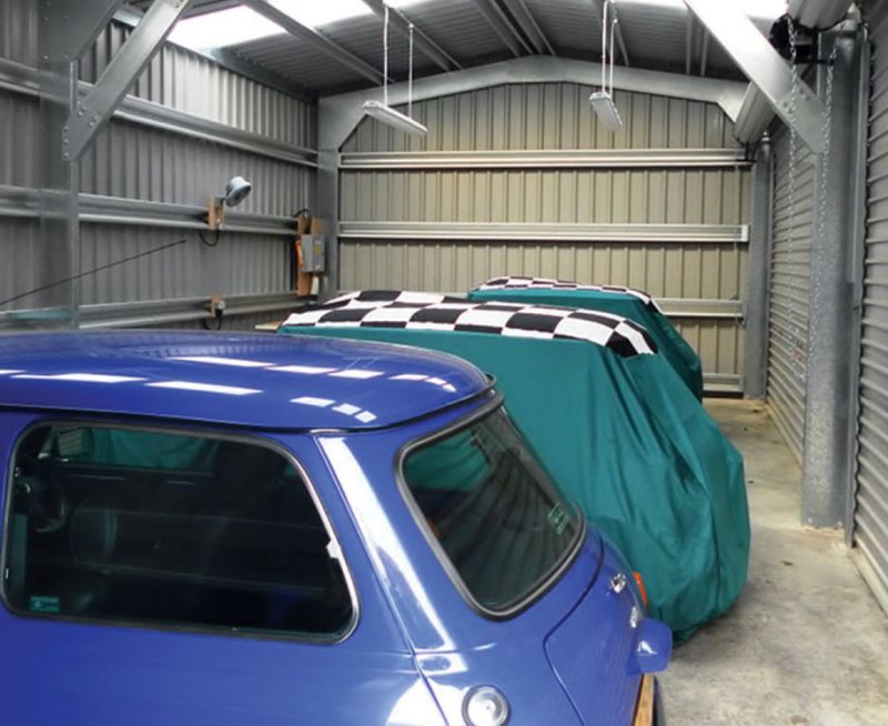 Steel Classic Car Storage - Hanson Steel Buildings