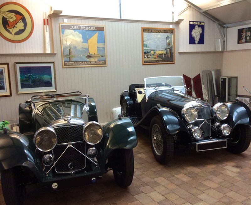 Steel Classic Car Storage - Hanson Steel Buildings