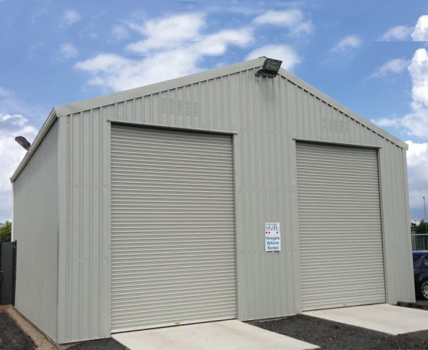 Steel Valeting Bays - Hanson Steel Buildings