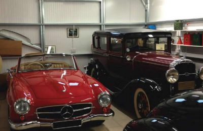 Steel Classic Car Storage - Hanson Steel Buildings