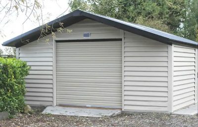 Steel Garages - Hanson Steel Buildings